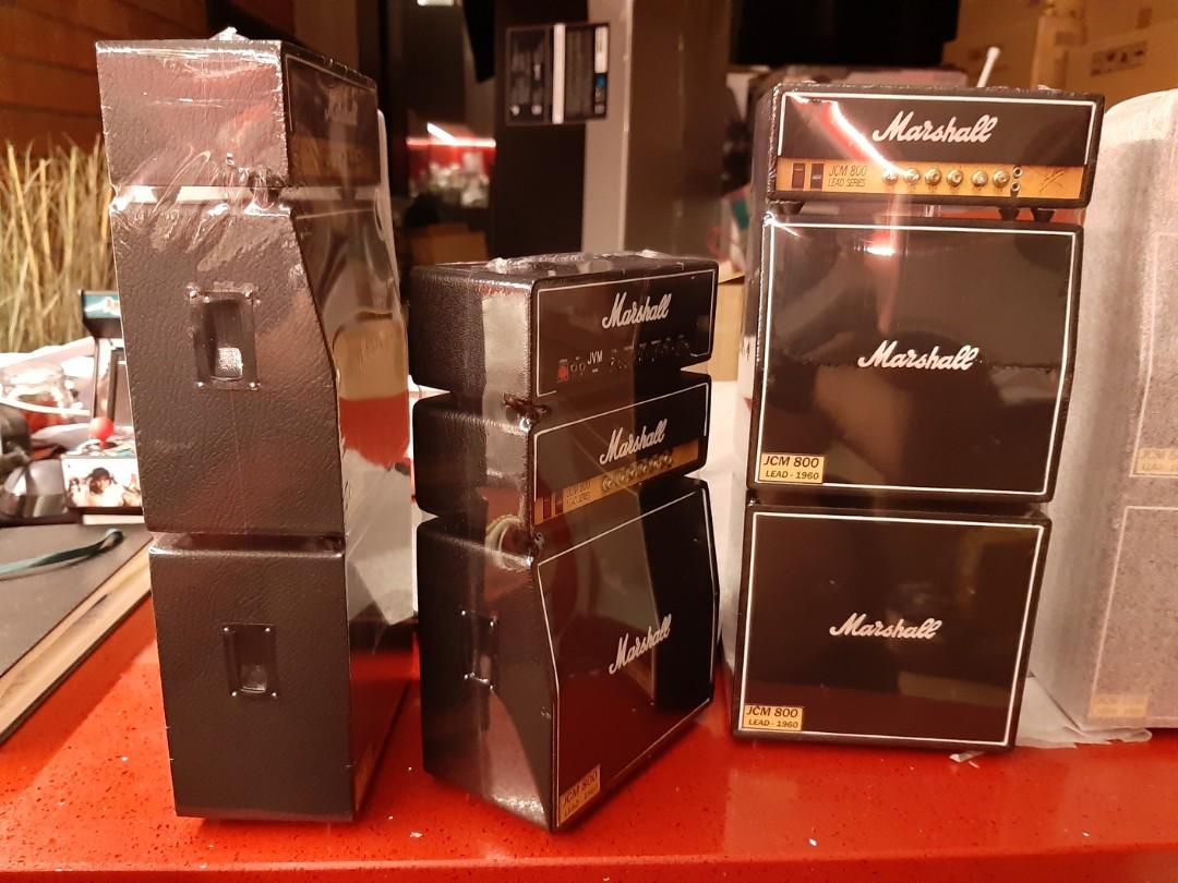 1/6 Scale Marshall Miniature Speakers Power Amplifiers Powered Hard ...
