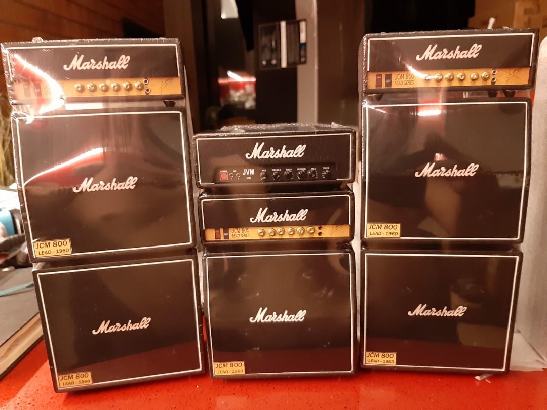 1/6 Scale Marshall Miniature Speakers Power Amplifiers Powered Hard ...