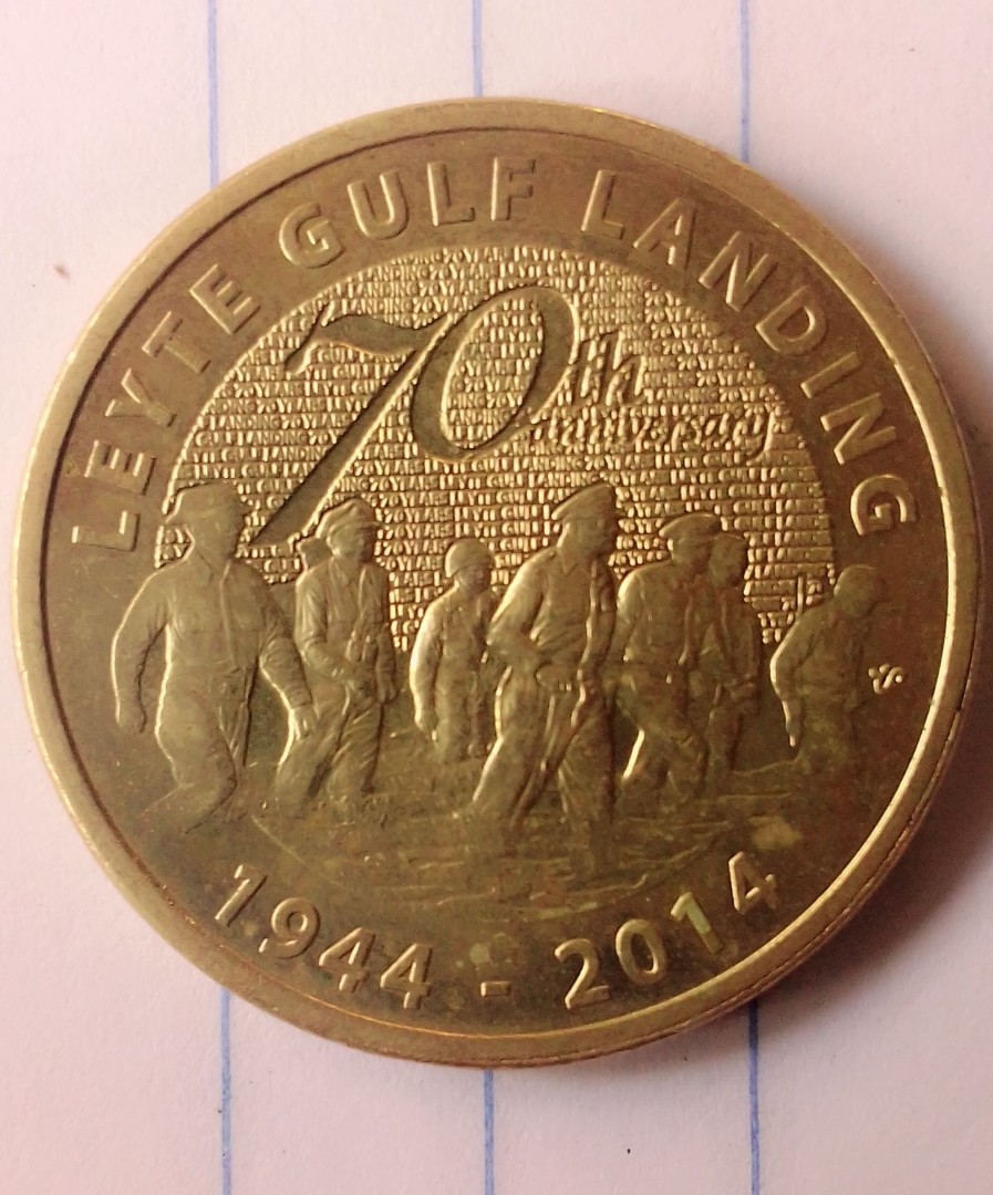 70 Years Leyte Gulf Landing 5 Piso 1944 2014 Hobbies Toys 70-years-leyte-gulf-landing-5-piso-1944-2014-hobbies-toys