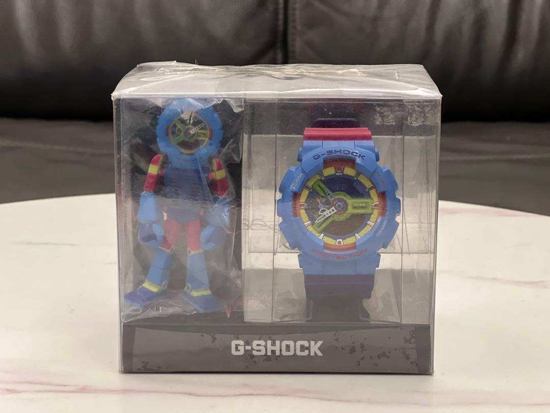 全新(未開封品)日本限量版 彩色LEGO G-Shock GA-110 Hyper Color GA-110F-2 (Limited ...