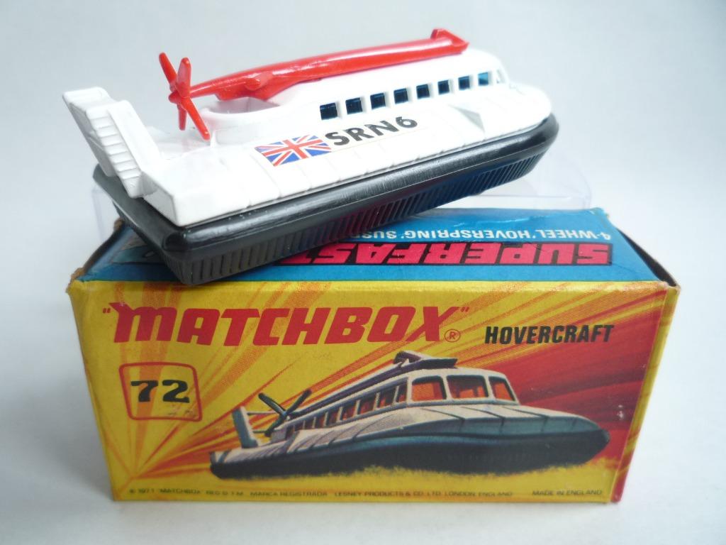 英國製造 matchbox 72 SRN6 Hovercraft 車仔 superfast made in england, 興趣及遊戲 ...