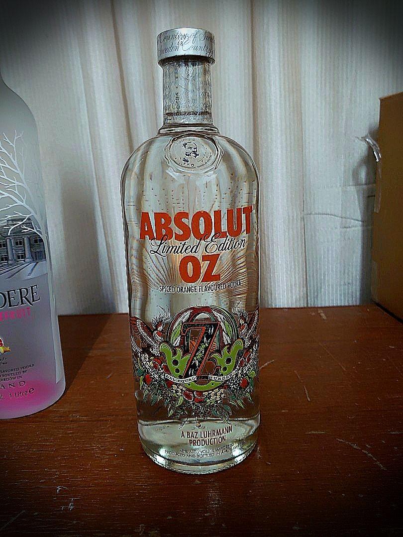 Absolut Oz Vodka Gin, Food & Drinks, Beverages on Carousell