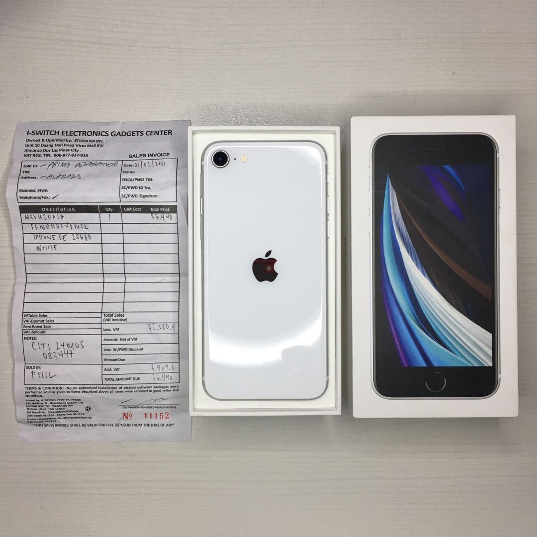 Apple iPhone SE 2020 256gb with Receipt NTC approved, Mobile Phones ...
