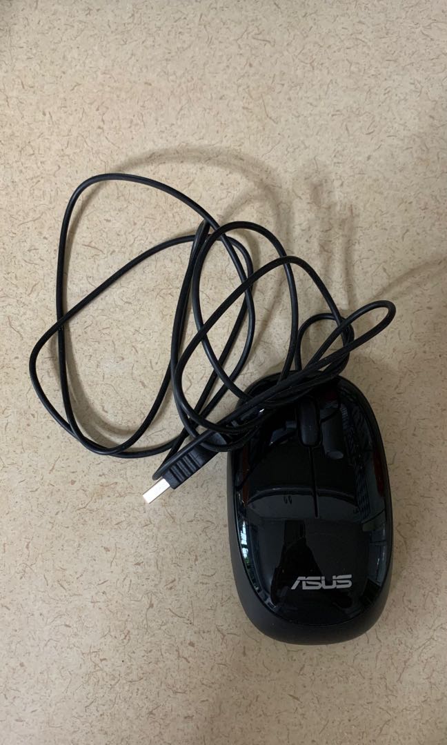 Asus wired mouse, Computers & Tech, Parts & Accessories, Mouse ...