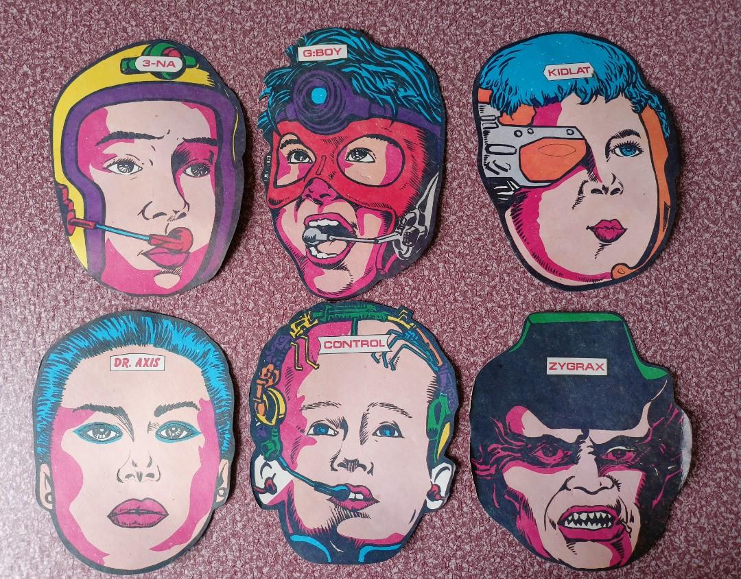 BATANG X 90'S MASK SET OF 6 | RARE VINTAGE MASK OLD SCHOOL MASK ...