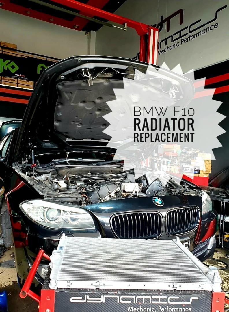 BMW 528i(F07)/F10/X1/F30: Radiator replacement, Car Accessories, Car ...