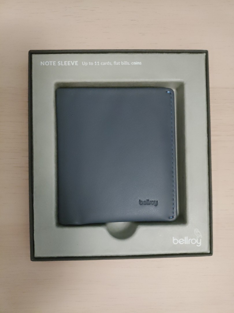 BNIB Bellroy Note Sleeve in Leather, Basalt, Men's Fashion, Watches ...