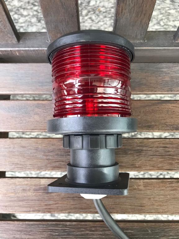 Boat Navigation Signal Light 24V LED Port/Red Starboard/Green Stern ...