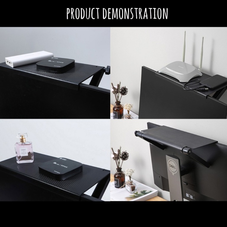 BRAND NEW INSTOCK - SCREEN CADDY TV TOP SHELF STORAGE MONITOR MOUNT ...