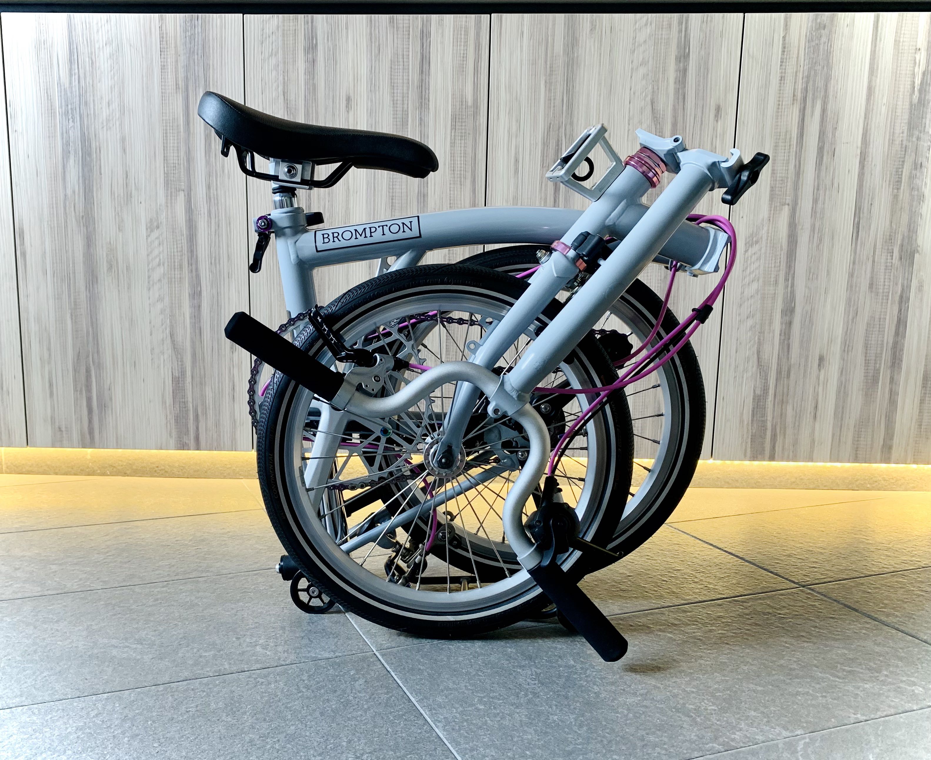 Brompton - M2R Rare Grey ( Mini Rack ) -2017, Sports Equipment ...