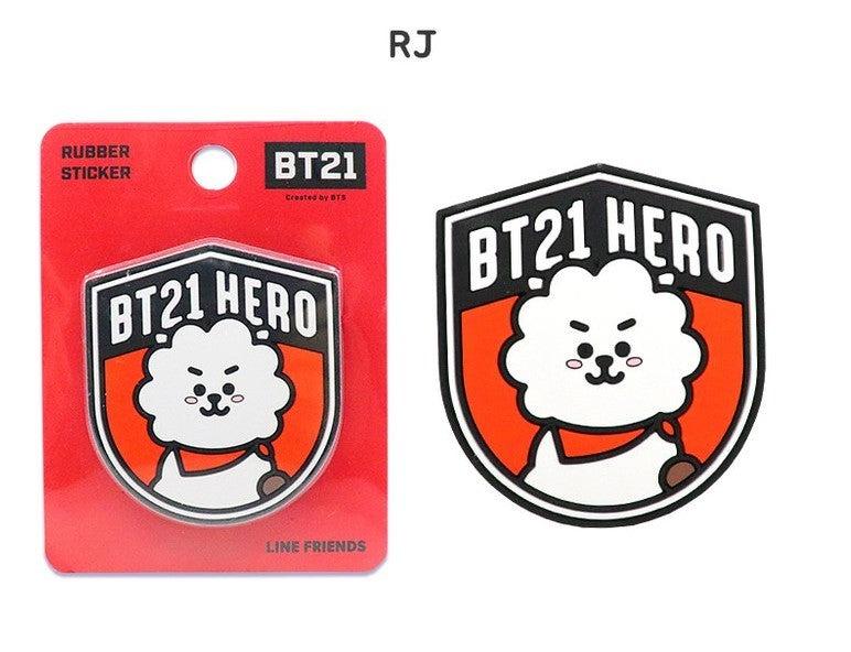 BT21 RJ Rubber Sticker, Hobbies & Toys, Stationary & Craft, Craft ...