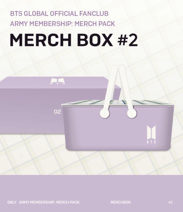 BTS Army Membership Merch Box # 2, Hobbies & Toys, Memorabilia ...