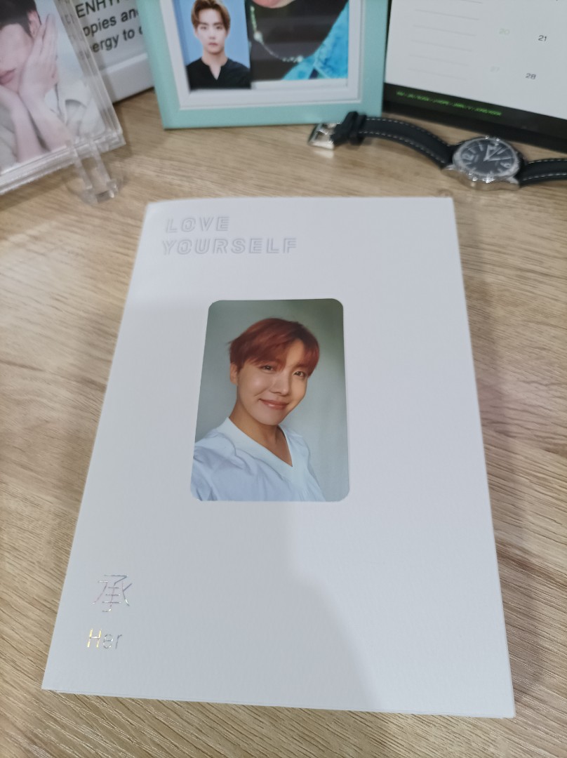 BTS LY HER L VERSION WITH HOBI, Hobbies & Toys, Memorabilia ...