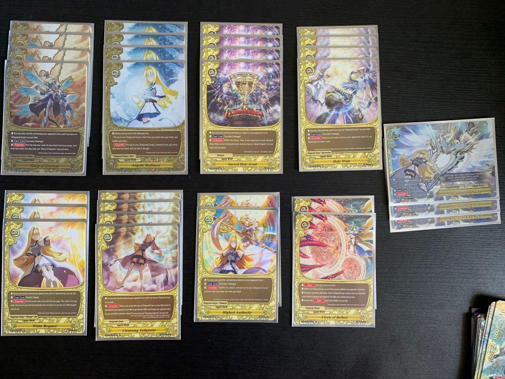 Buddyfight empyreal corps gavriel deck, Hobbies & Toys, Toys & Games on ...