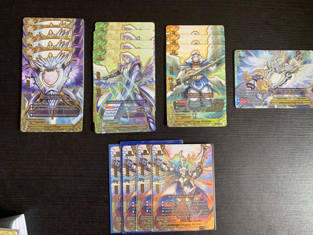 Buddyfight empyreal corps gavriel deck, Hobbies & Toys, Toys & Games on ...