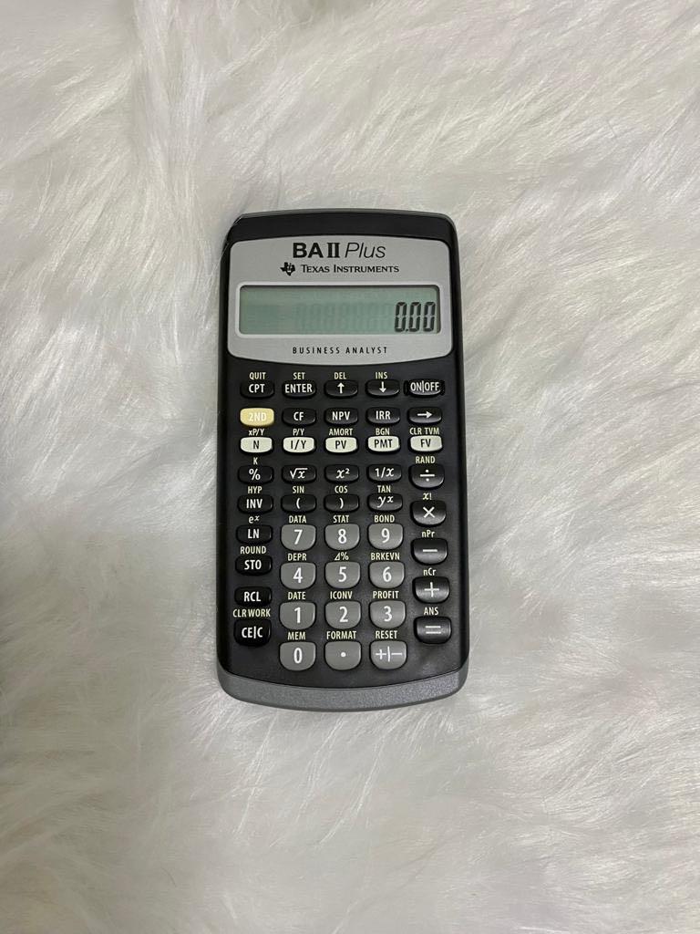 CFA - BA2 Plus Texas Instrument Financial Calculator, Hobbies & Toys ...