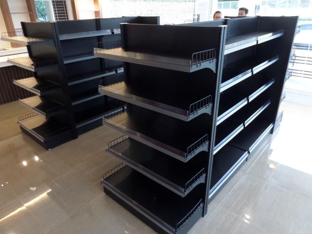 Closed Type Gondola Racks Supermarket, Furniture & Home Living ...