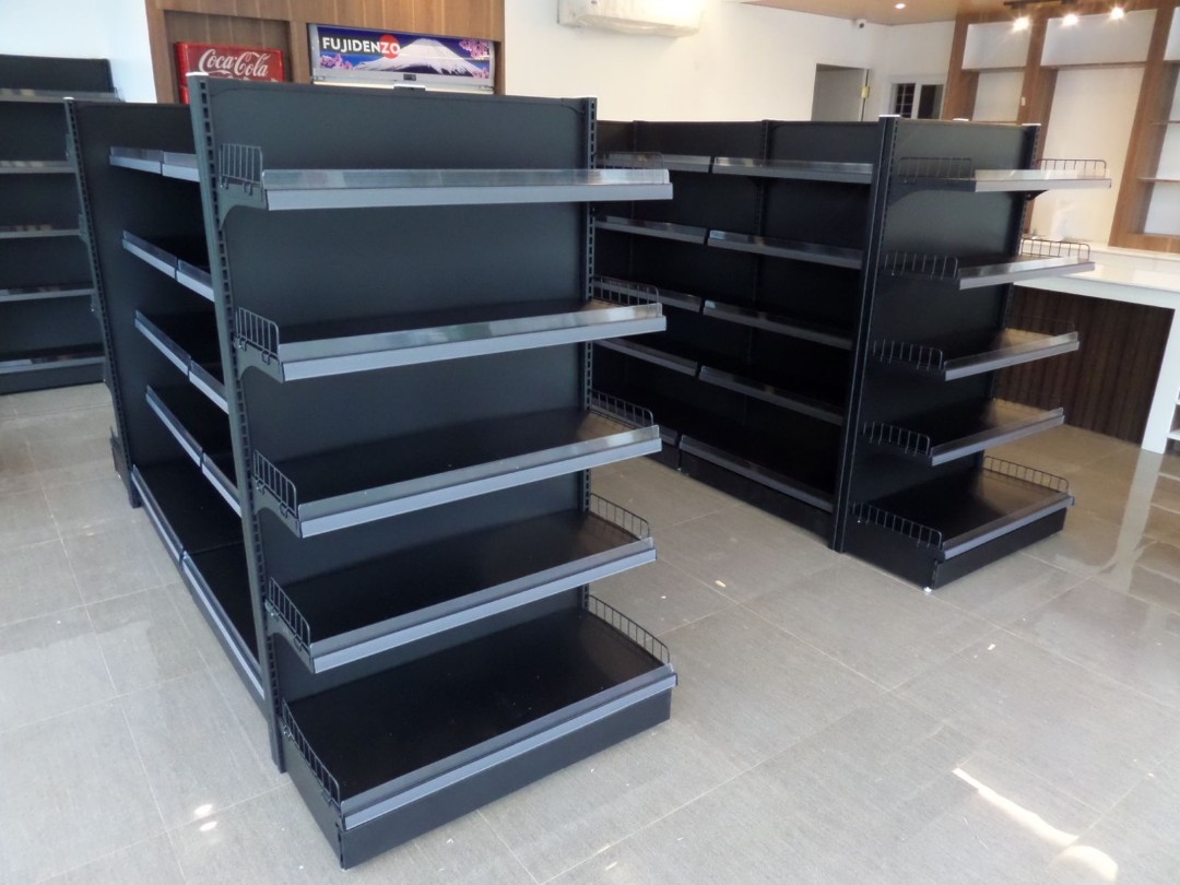 Closed Type Gondola Racks Supermarket, Furniture & Home Living ...