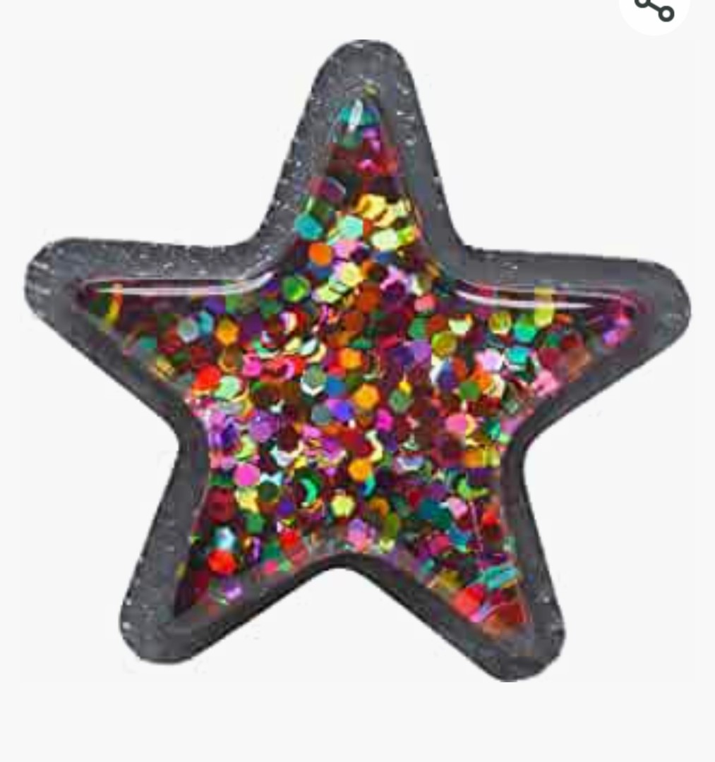 Crocs Jibbitz Glitter Star, Men's Fashion, Footwear, Shoe inserts ...