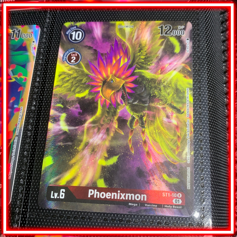 Digimon English TCG - Phoenixmon (Alt Art) ST1-10 R Rare Alternative ...