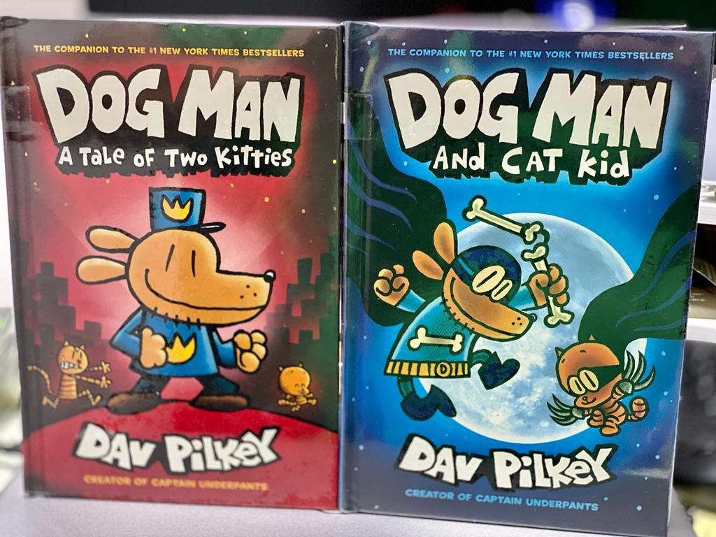 Dog Man Full 8 Series Almost New With Book Cover, Hobbies & Toys, Books ...
