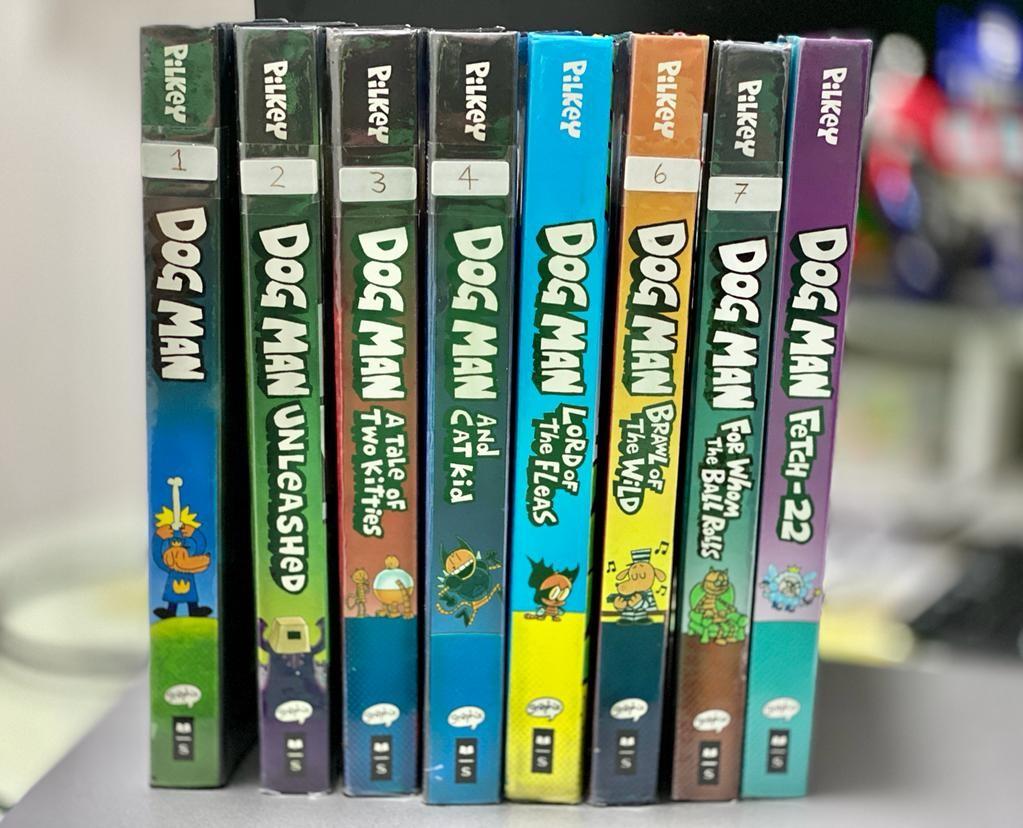Dog Man Full 8 Series Almost New With Book Cover, Hobbies & Toys, Books ...