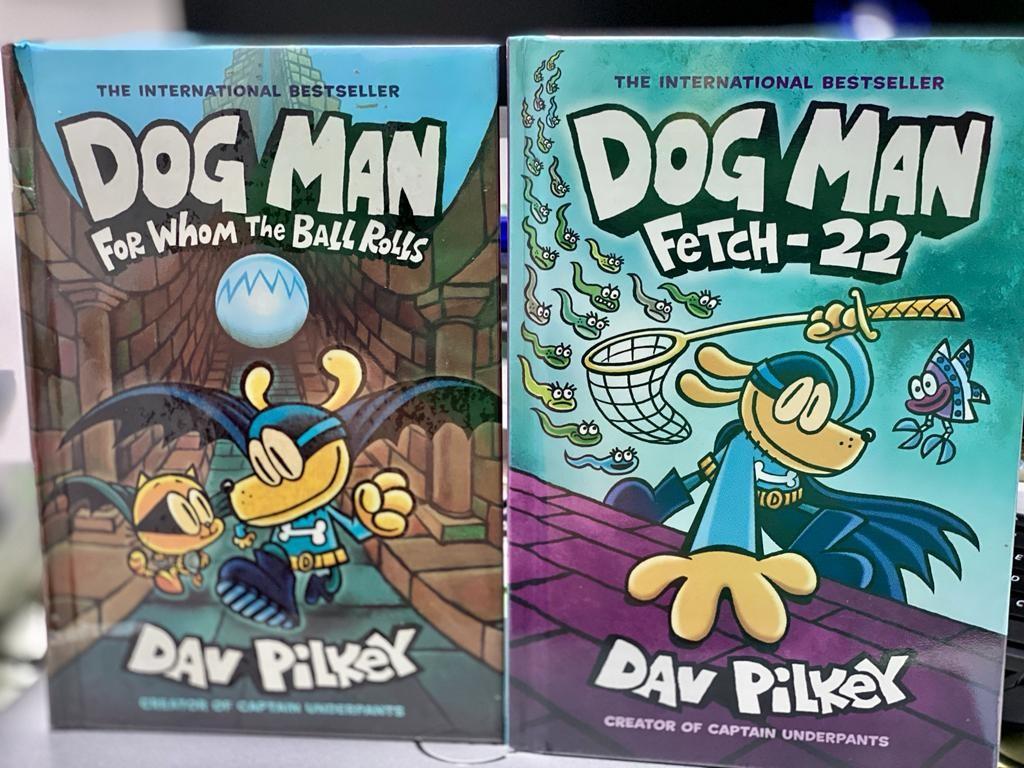 Dog Man Full 8 Series Almost New With Book Cover, Hobbies & Toys, Books ...