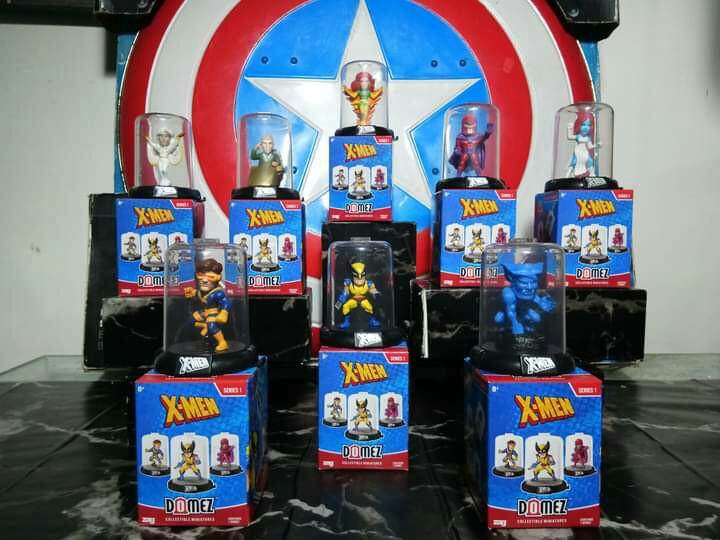 Domez Marvel Comics X-Men - Blind Box Series 4 Blind Figures Set of 8 ...