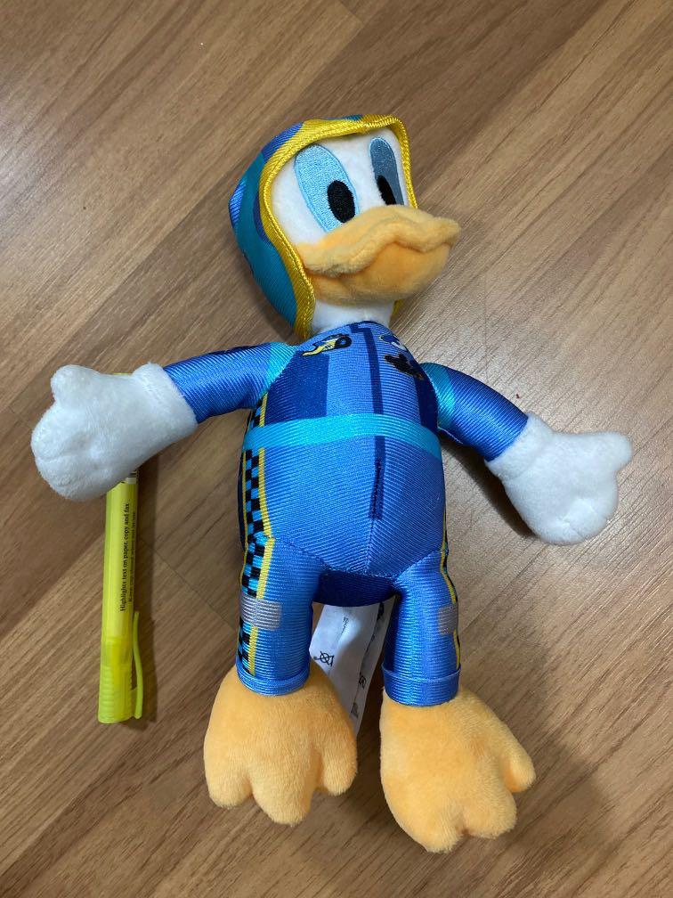 Donald Duck racer plush, Hobbies & Toys, Collectibles & Memorabilia ...