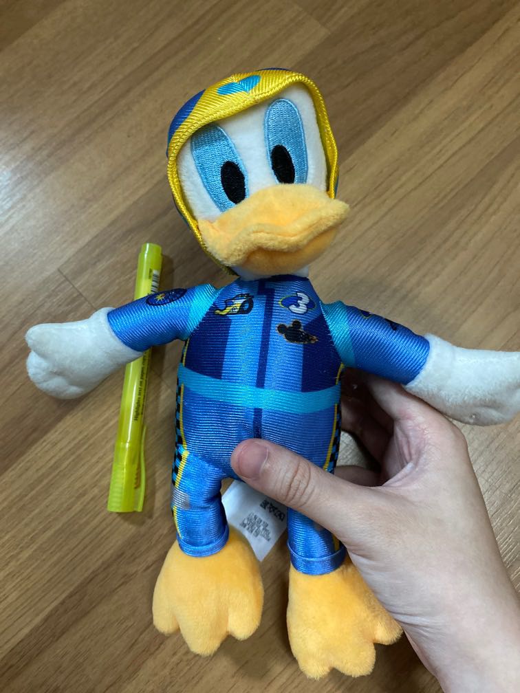 Donald Duck racer plush, Hobbies & Toys, Collectibles & Memorabilia ...