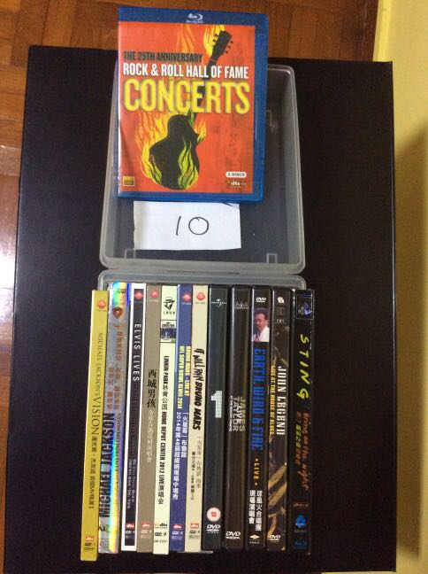 DVD MUSIC CONCERT, Hobbies & Toys, Music & Media, CDs & DVDs on Carousell