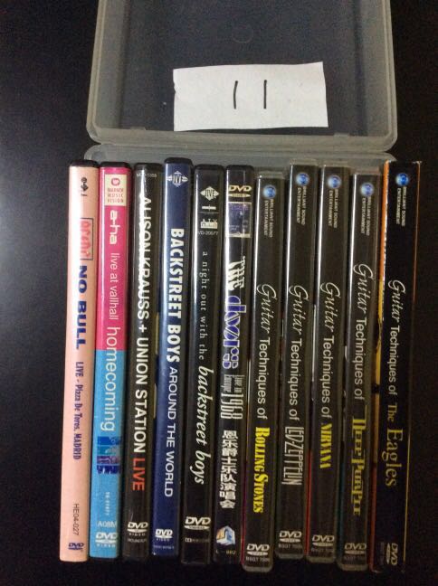 DVD MUSIC CONCERT, Hobbies & Toys, Music & Media, CDs & DVDs on Carousell