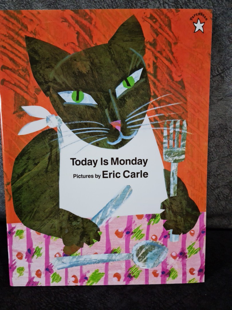 Eric carle Picture book : Today is Monday, Hobbies & Toys, Books ...