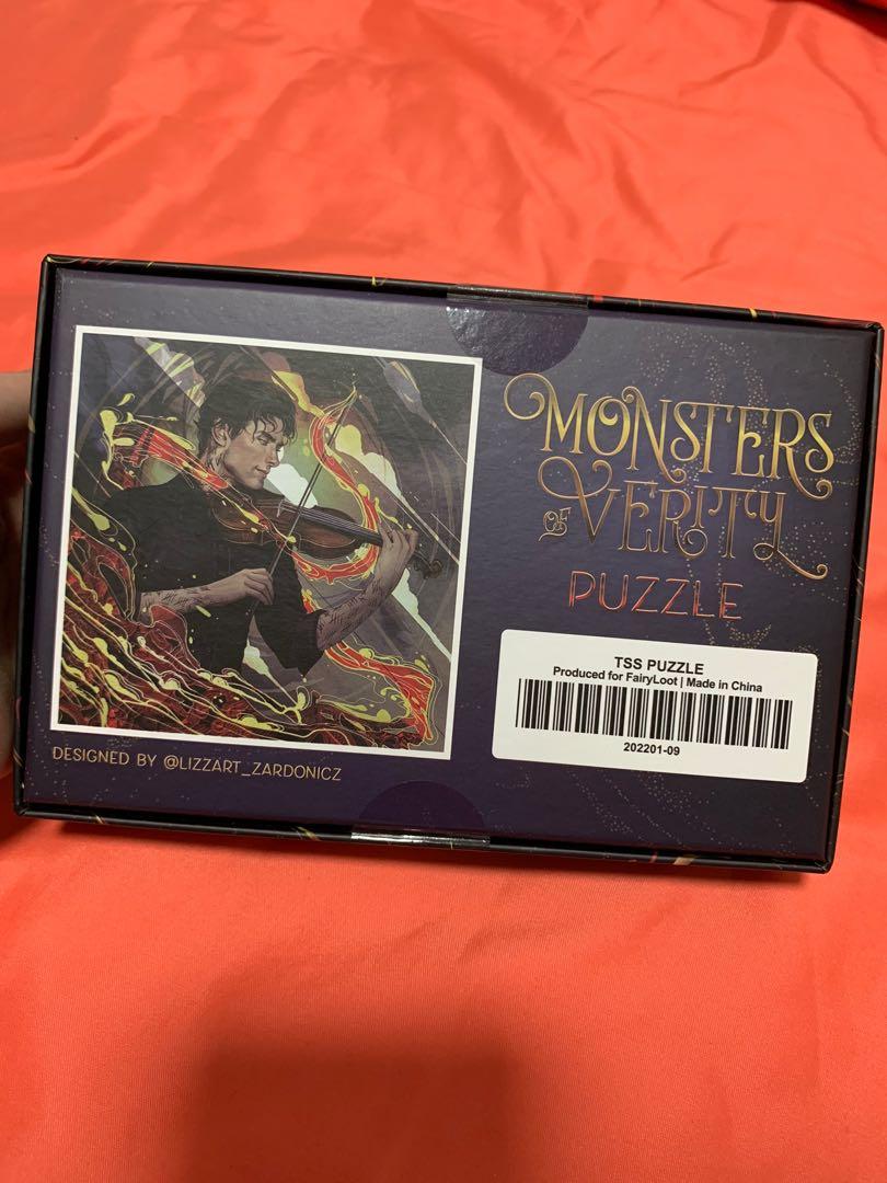 Fairyloot August Flynn Puzzle from This Savage Song by V.E. Schwab ...