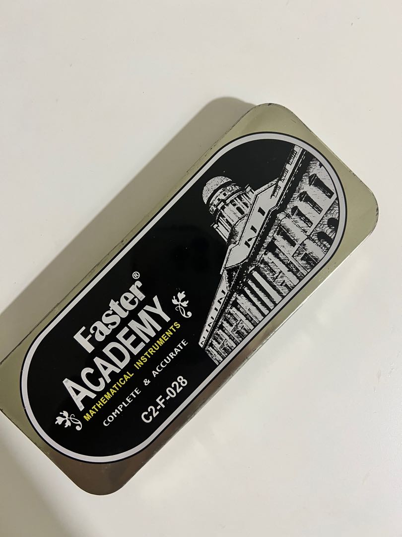 FASTER ACADEMY MATHEMATICAL INSTRUMENTS, Hobbies & Toys, Stationery ...