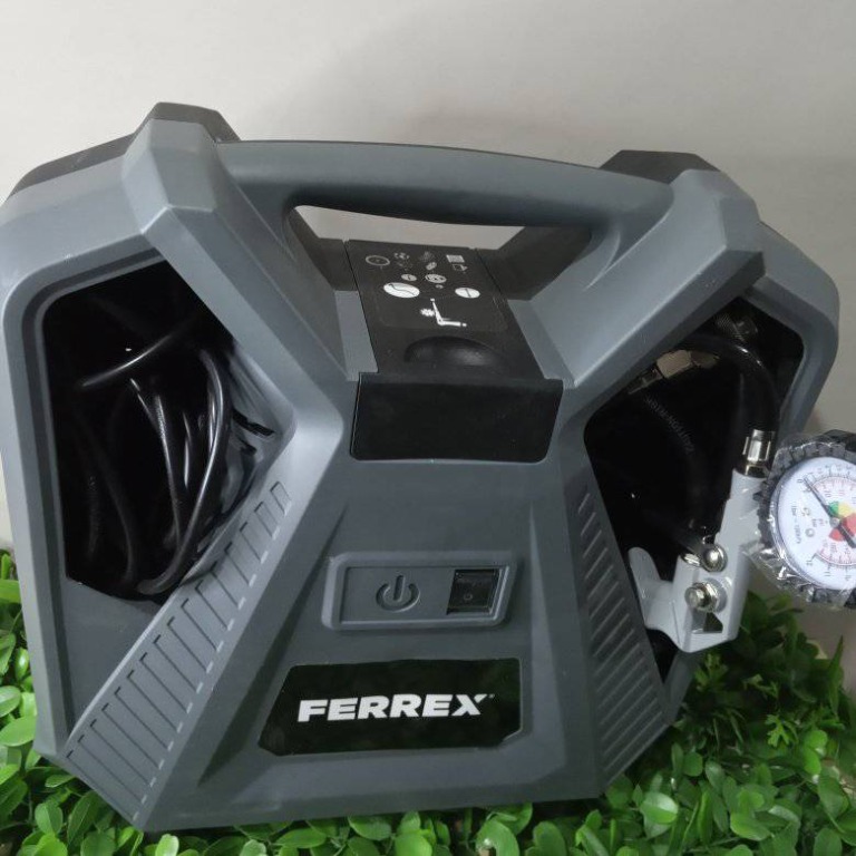 FERREX PORTABLE AIR COMPRESSOR 1100W 180L/MIN, Commercial & Industrial ...