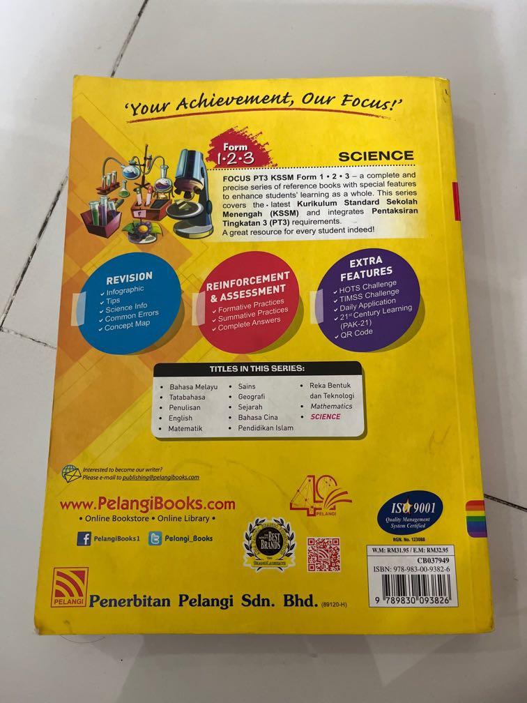 Focus PT3 Science, Hobbies & Toys, Books & Magazines, Textbooks on ...