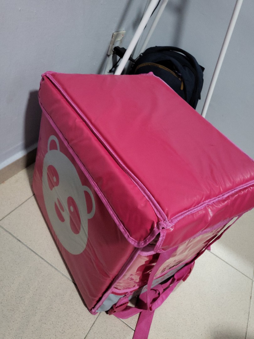 Foodpanda Motorcycle Bag, Motorcycles, Motorcycle Accessories on Carousell