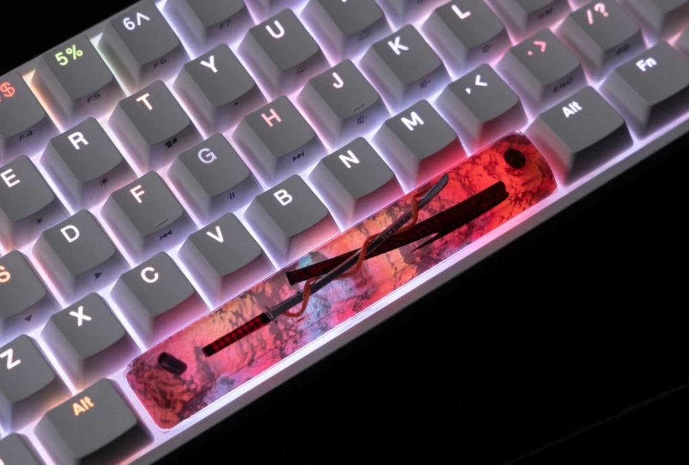 Ghost Keyboards PEWDIEPIE KATANA spacebar keycap GhostKeyboards for ...