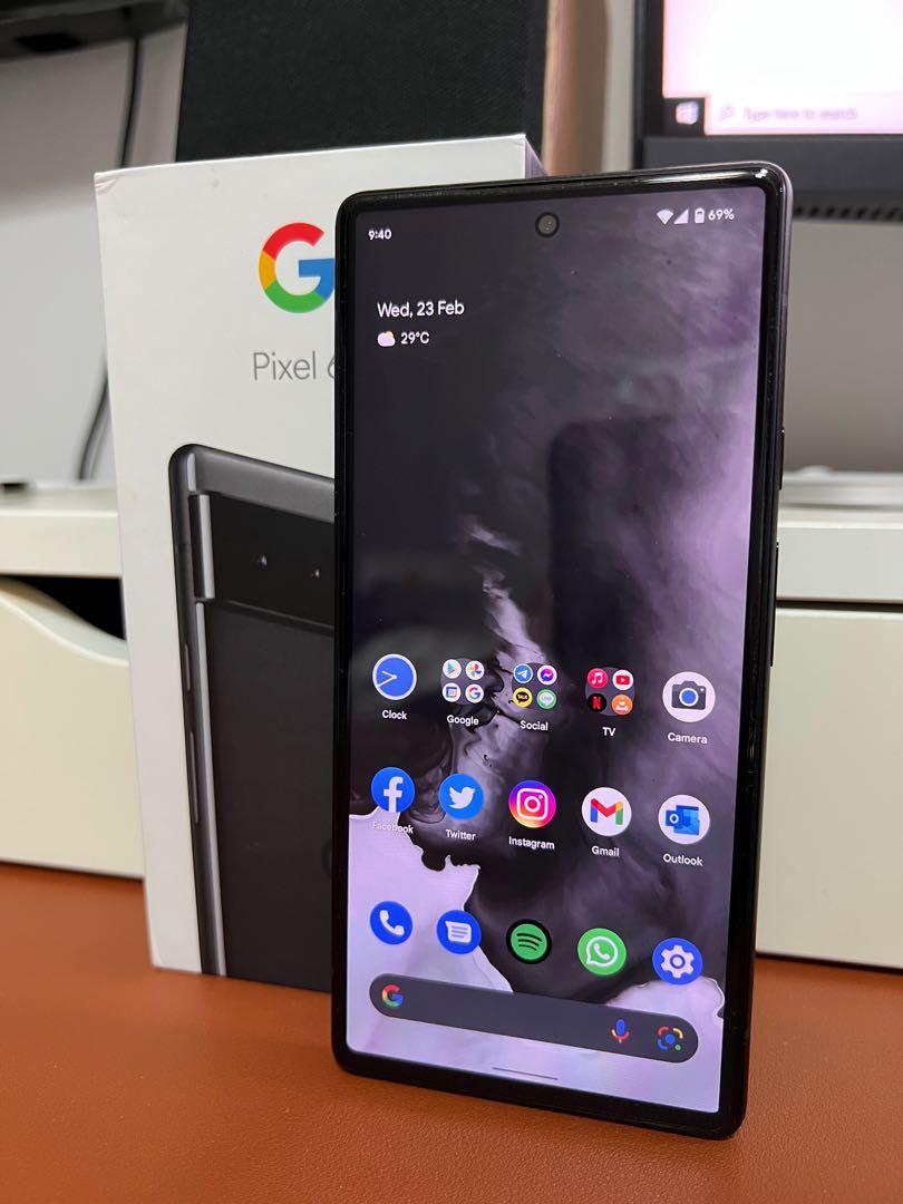 Google Pixel 6 Black - 256GB, Mobile Phones & Gadgets, Mobile Phones ...