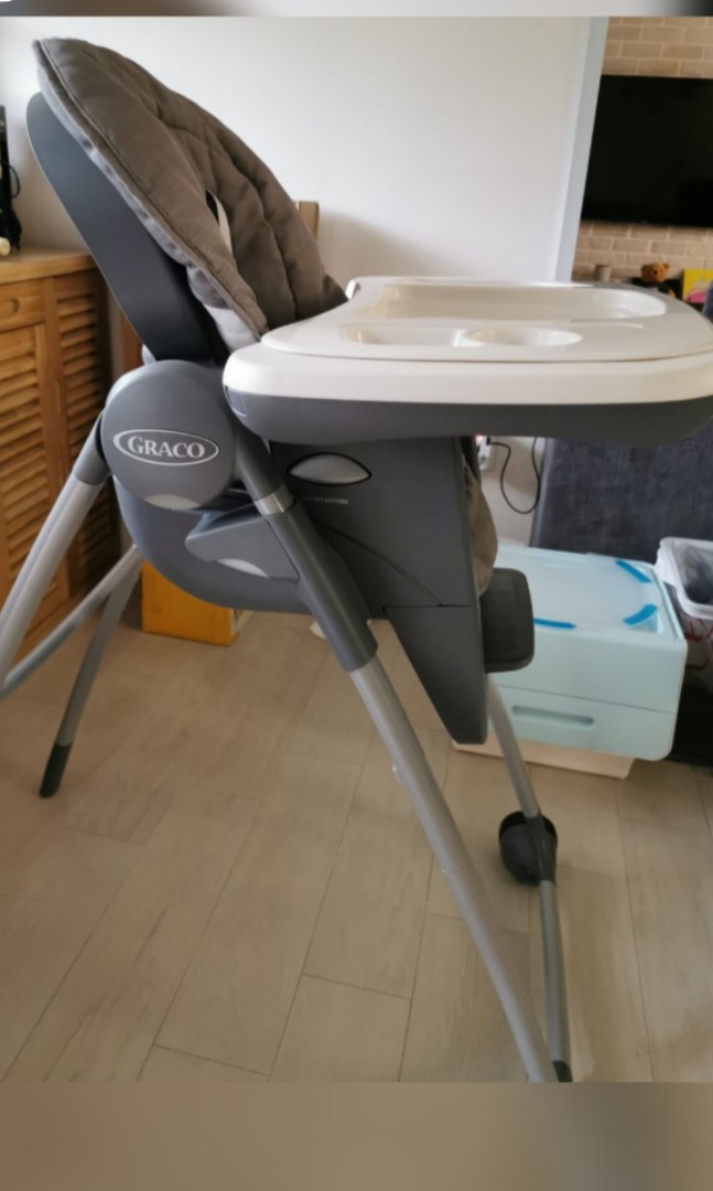 Graco Table2Table Premier Fold 7 in 1 Convertible High Chair, Babies ...