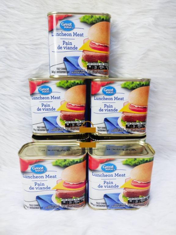 Great Value Luncheon Meat 340g, Food & Drinks, Packaged & Instant Food ...