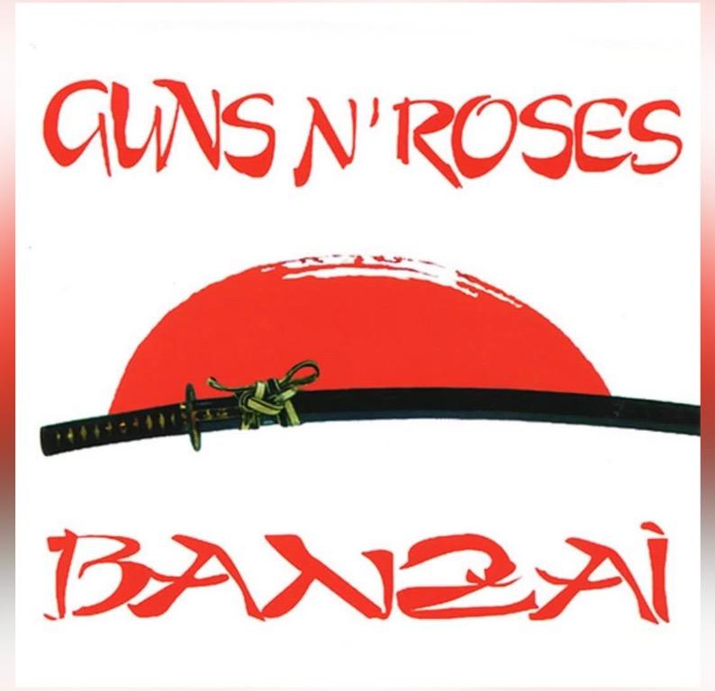 Guns N'Roses Banzai - Live in Tokyo Dome 1992 CD, Hobbies & Toys, Music ...