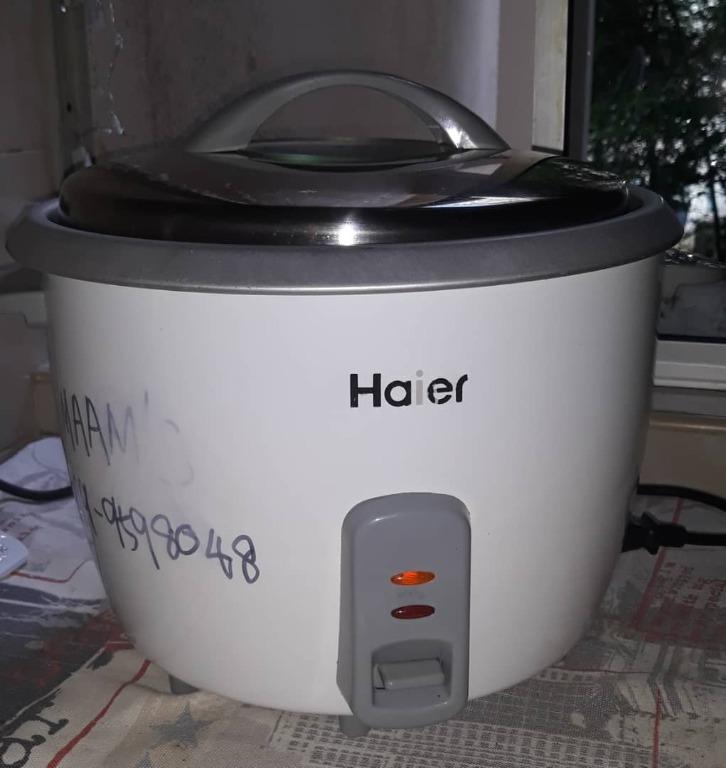 HAIER RICE COOKER 2.8L HRC-GX28A, TV & Home Appliances, Kitchen ...