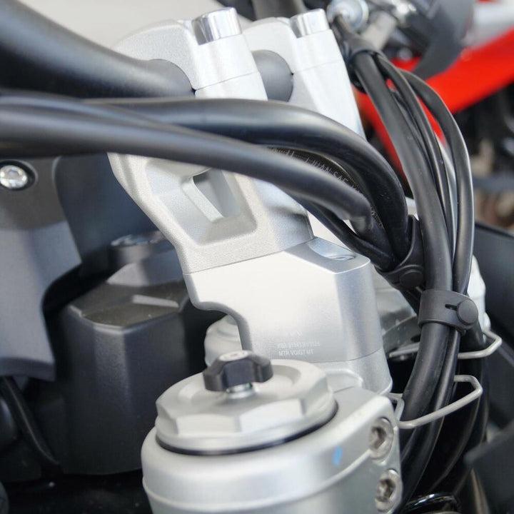 VOIGT | Handlebar Risers With Offset 30MM and 25MM Closers For Triumph ...