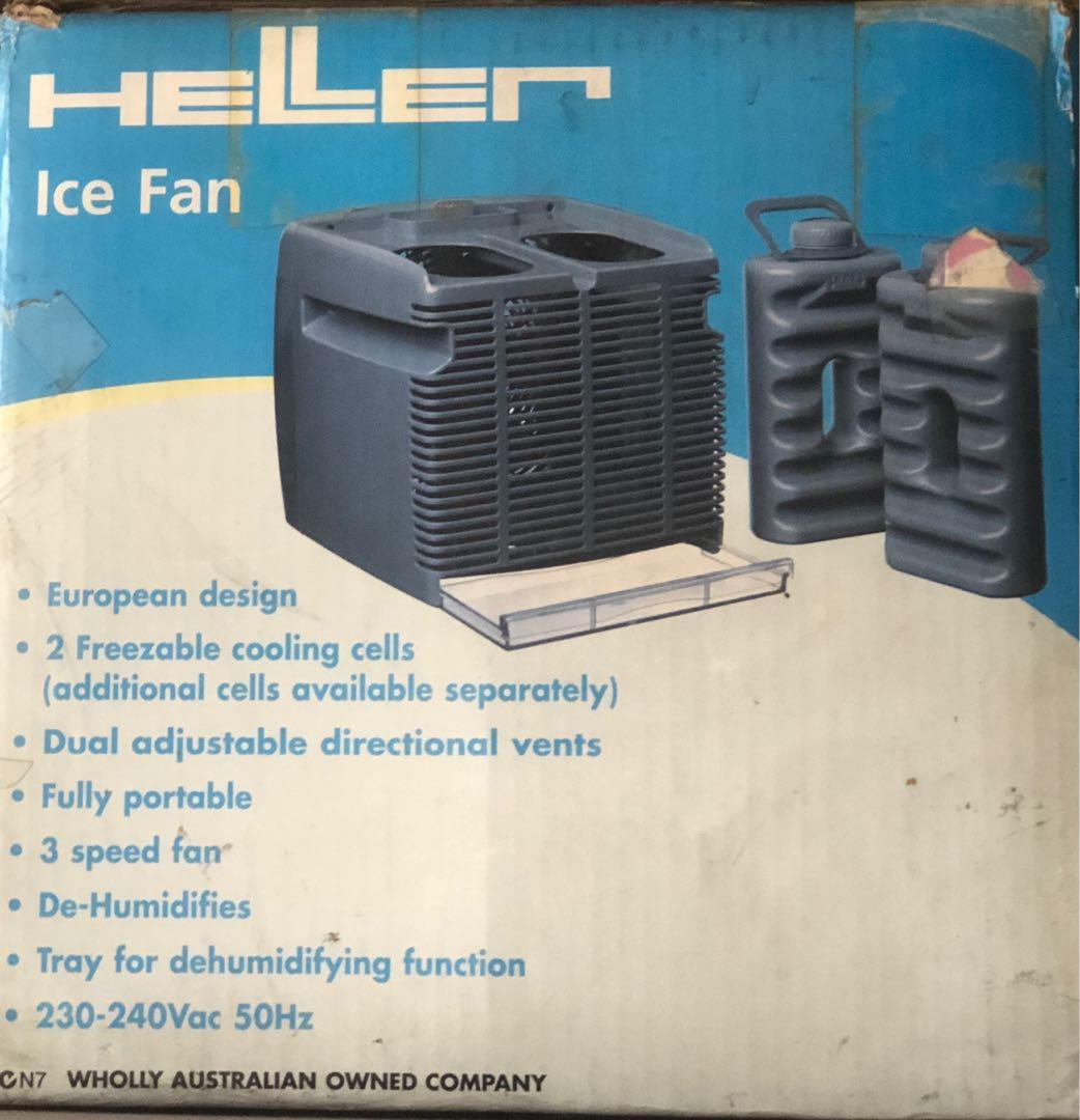 Well Maintained Heller ice fan, Furniture & Home Living, Lighting ...