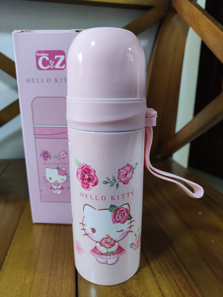 Hello Kitty Thermal Flask, Furniture & Home Living, Kitchenware ...