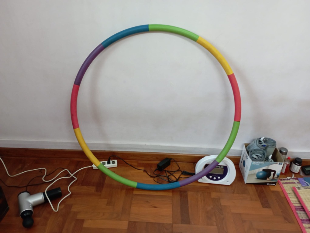 Hoola Hoop - Large and Thick 1m Diameter, Hobbies & Toys, Toys & Games ...