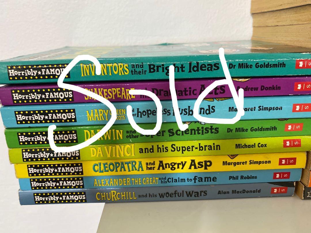 Horrible Histories/ Science & Dead Famous, Hobbies & Toys, Books ...