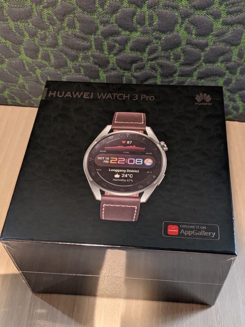 Huawei Watch 3 PRO [SEALED] model reference GLL-AL01, Mobile Phones & Gadgets, Wearables & Smart ...
